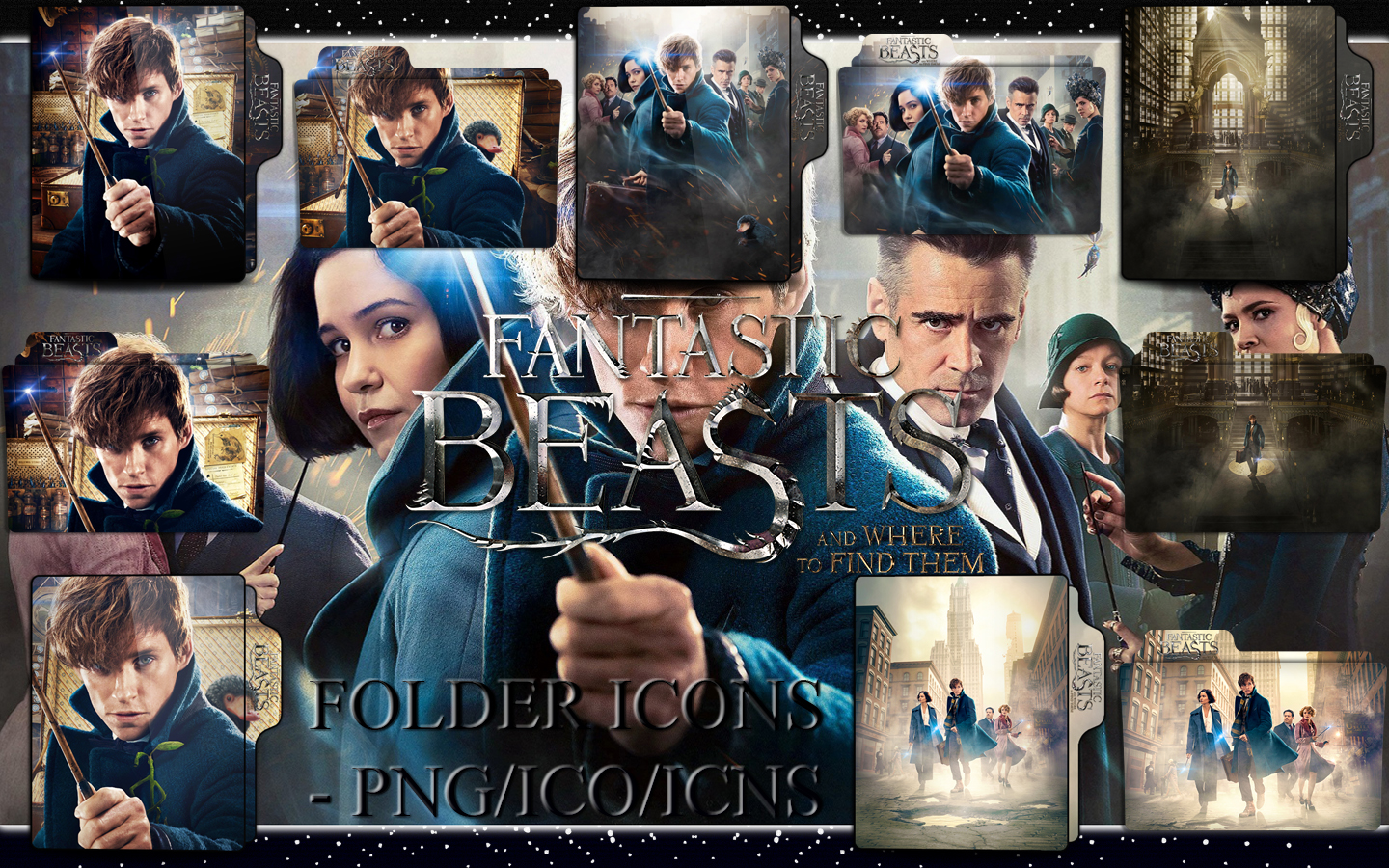 Fantastic Beasts (2016) Folder Icons pack by ChrisNeville32 on DeviantArt