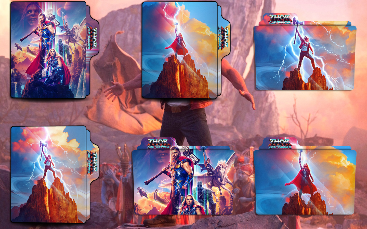 Thor: Love and Thunder (2022) Folder Icons pack by ChrisNeville32 on ...
