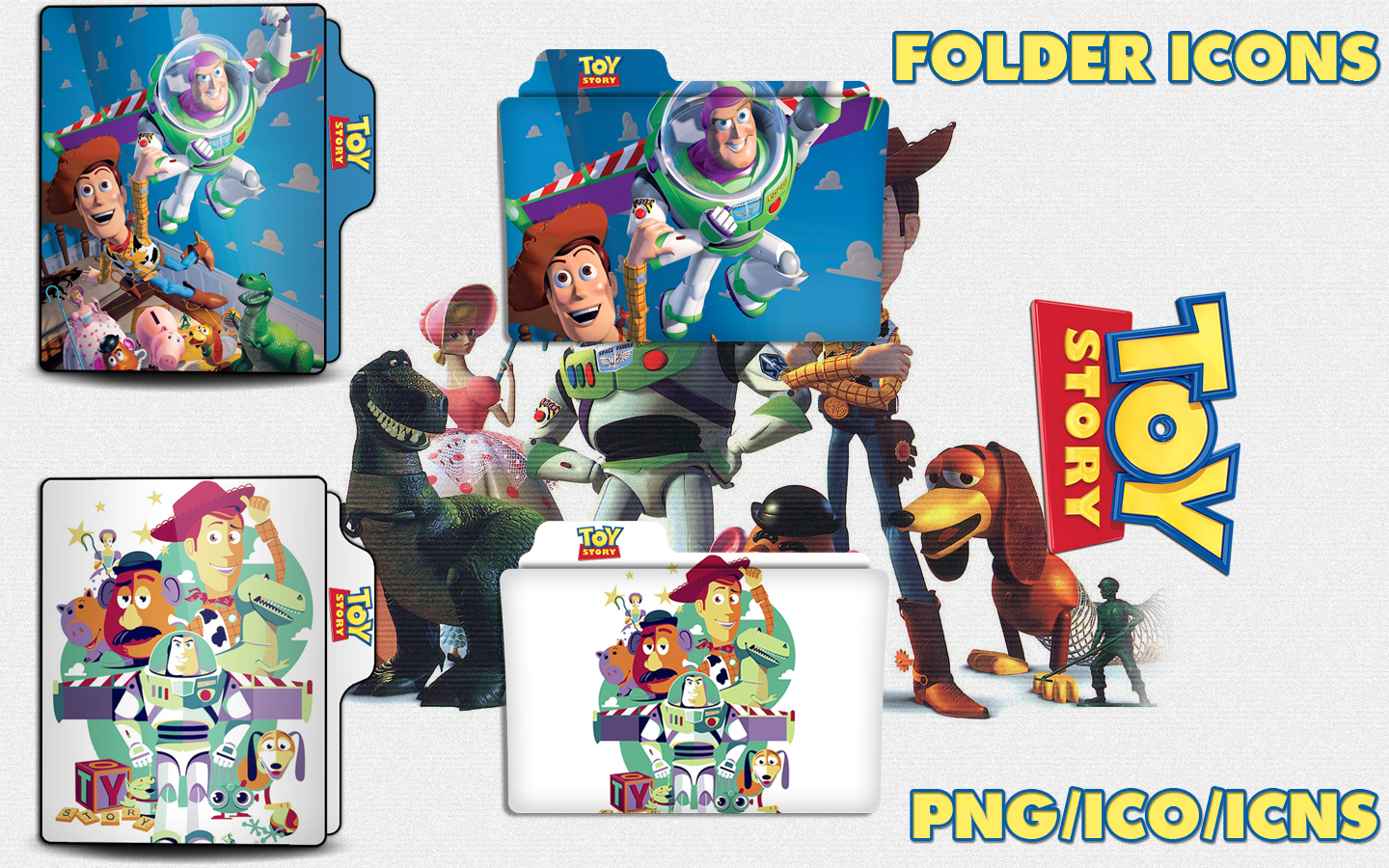 Toy Story (1995) Folder Icons pack by ChrisNeville32 on DeviantArt
