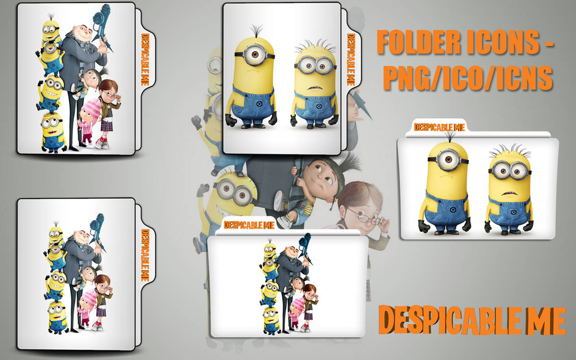 Despicable Me (2010) Folder Icons pack by ChrisNeville32 on DeviantArt
