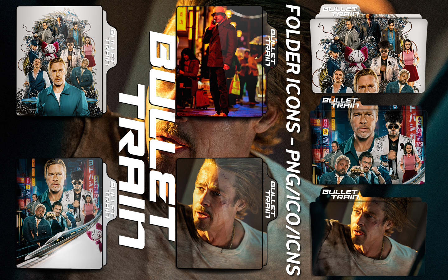Bullet Train (2022) Folder Icons pack 2 by ChrisNeville32 on DeviantArt