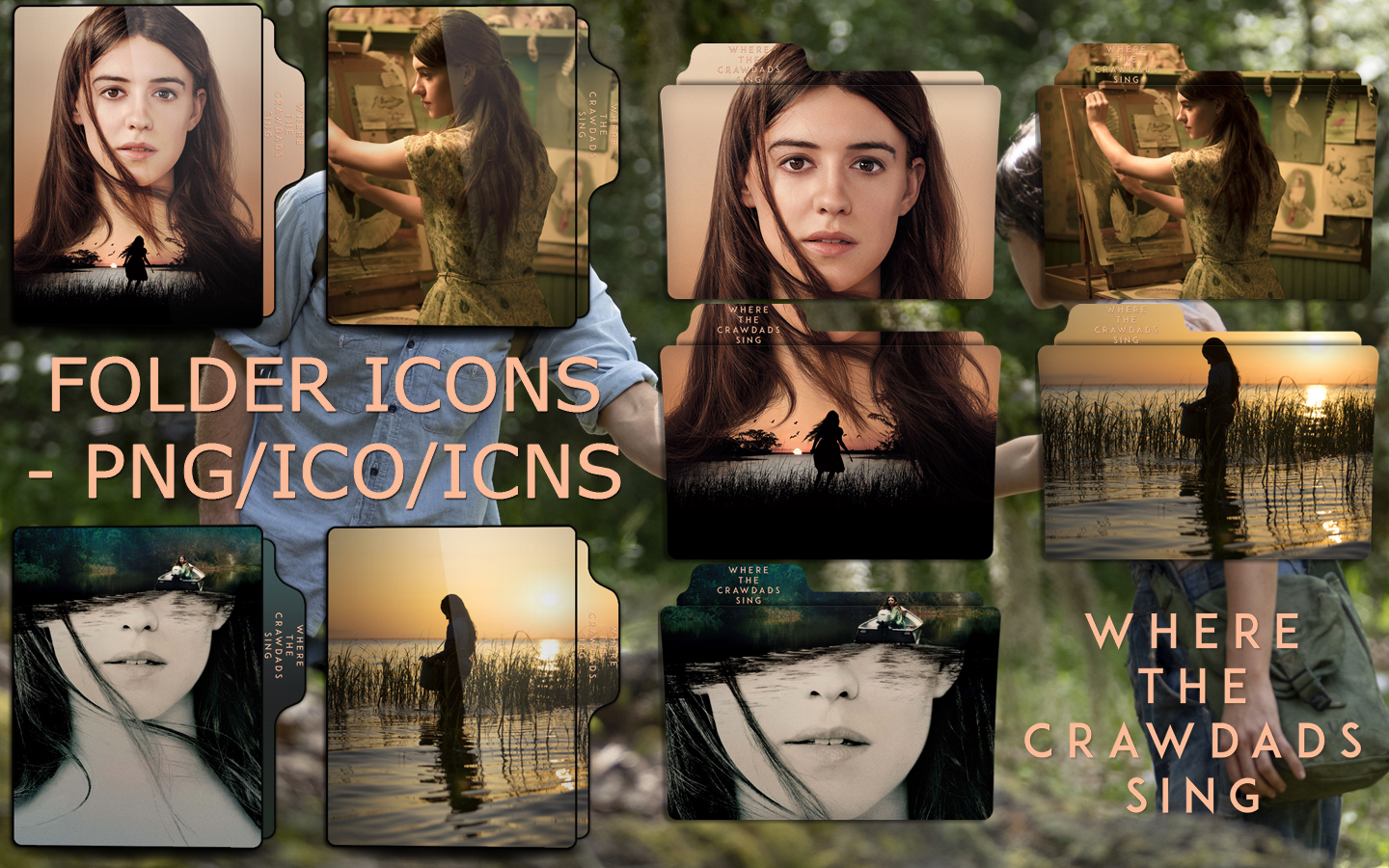 Where the Crawdads Sing (2022) Folder Icons pack by ChrisNeville32 on DeviantArt