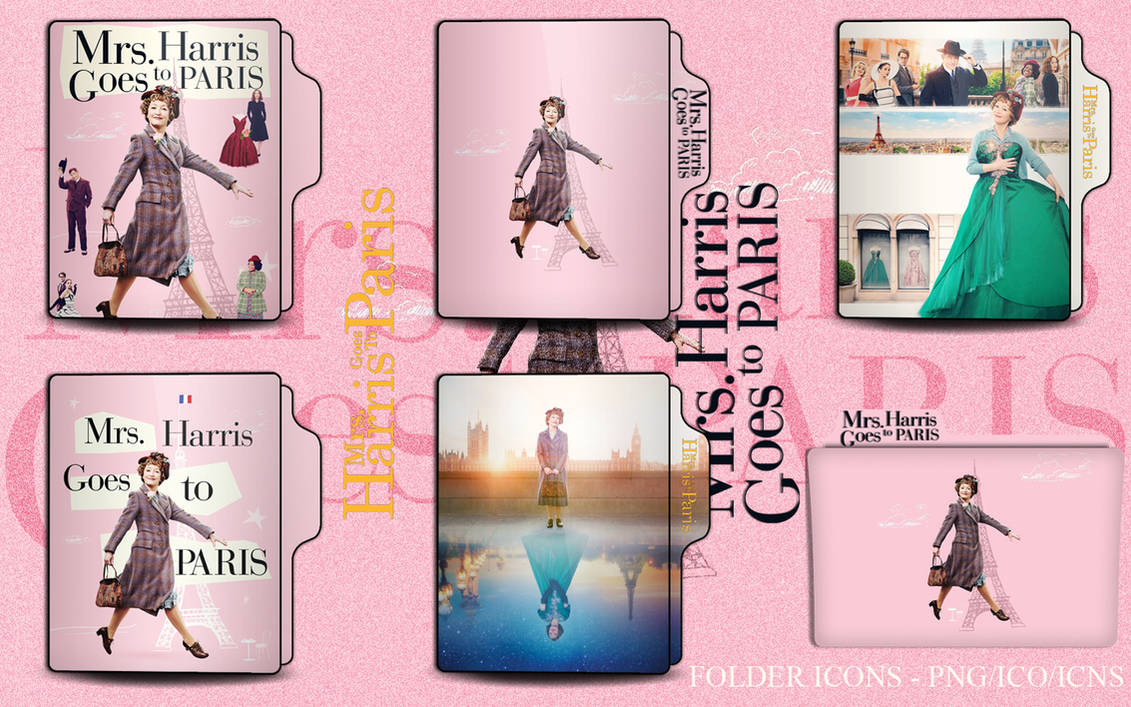 Mrs. Harris Goes to Paris (2022) Folder Icons pack by ChrisNeville32 on ...