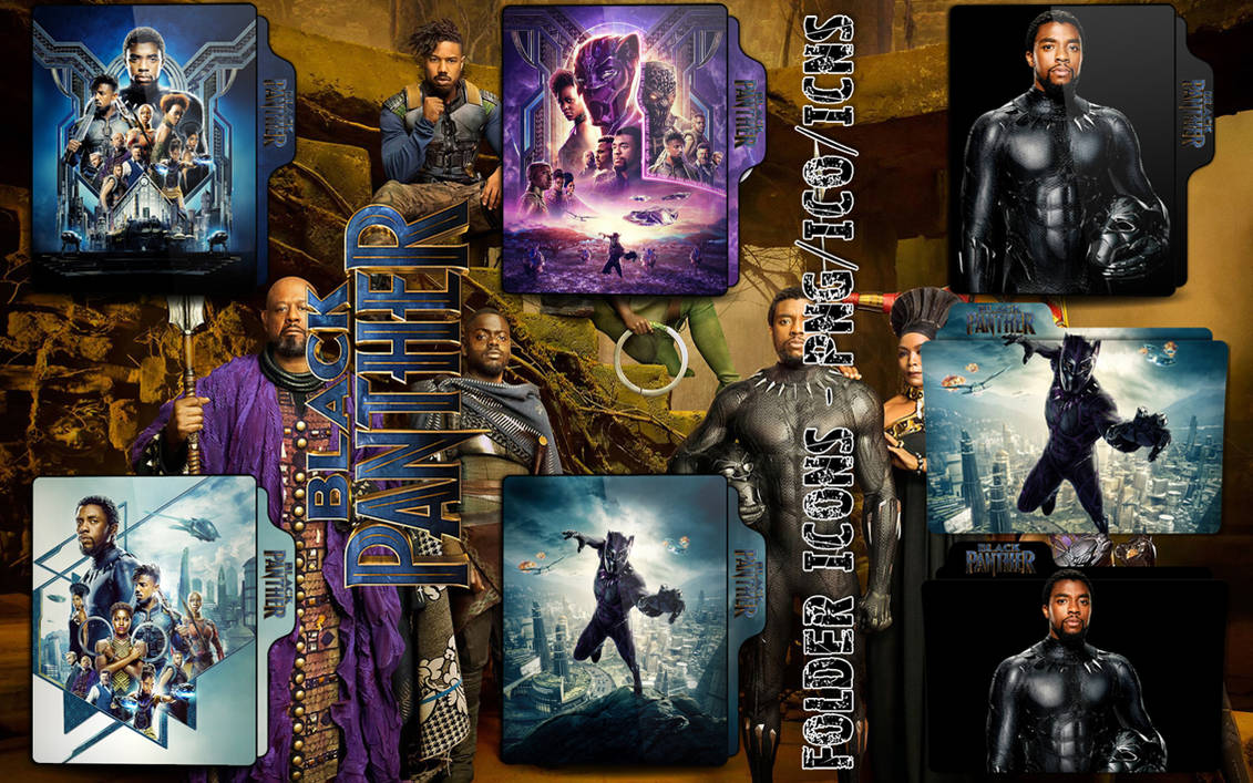 Black Panther (2018) Folder Icons pack by ChrisNeville32 on DeviantArt