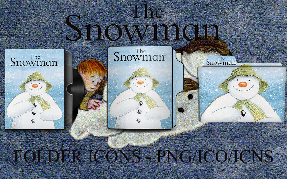 The Snowman (1982) Folder Icons pack by ChrisNeville32 on DeviantArt
