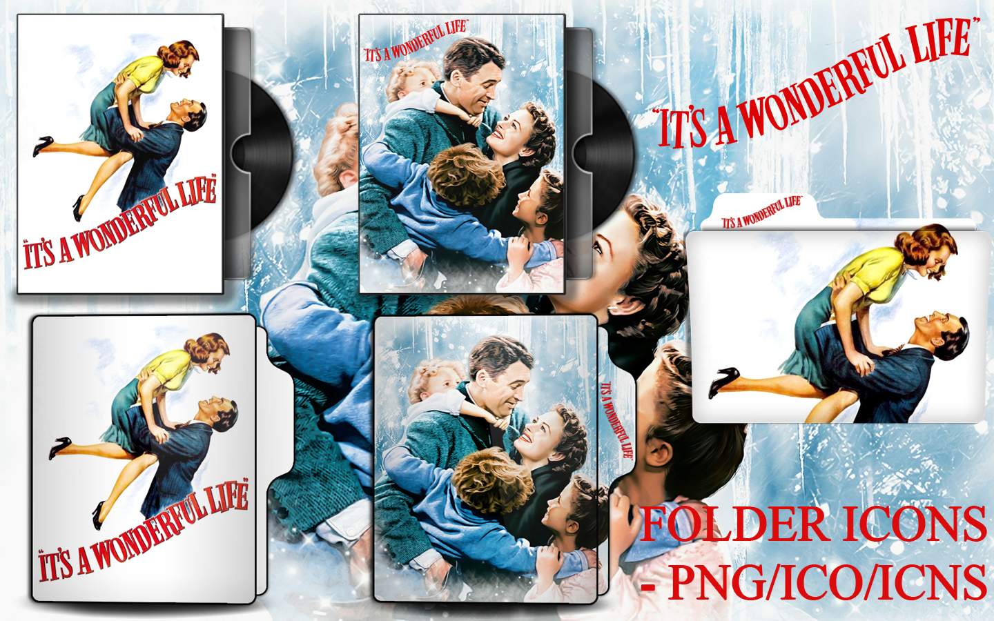 It's a Wonderful Life (1946) Folder Icons pack by ChrisNeville32 on DeviantArt