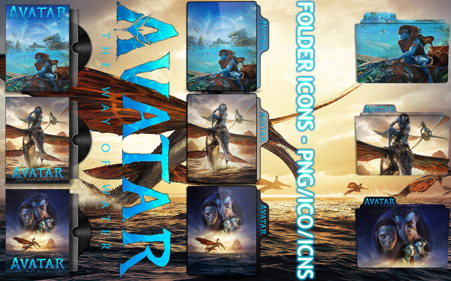 Avatar: The Way of Water (2022) Folder Icons pack by ChrisNeville32 on DeviantArt