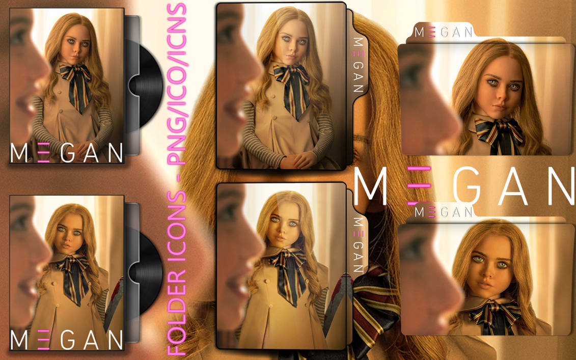 M3GAN (2022) Folder Icons pack by ChrisNeville32 on DeviantArt