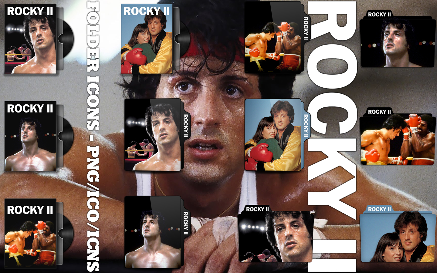 Rocky II (1979) Folder Icons pack by ChrisNeville32 on DeviantArt