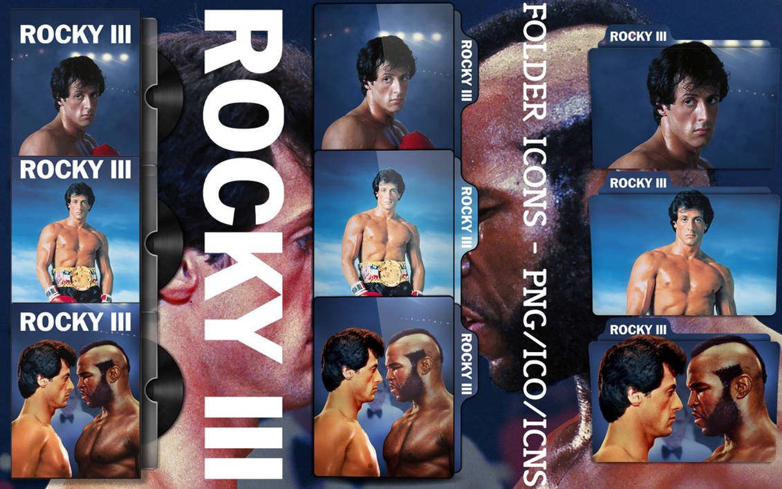 Rocky III (1982) Folder Icons pack by ChrisNeville32 on DeviantArt