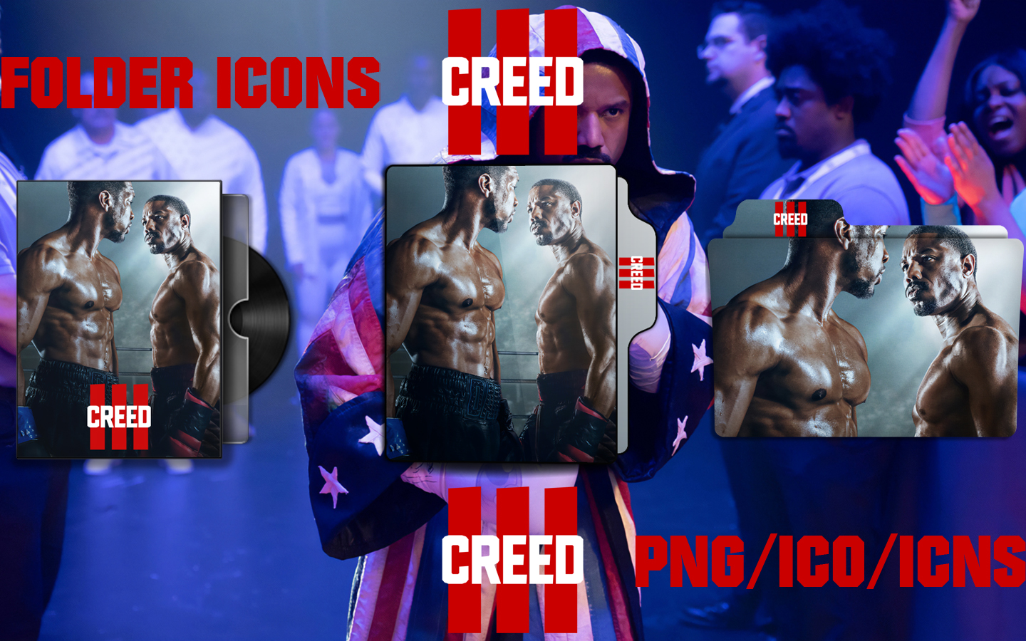 Creed III (2023) Folder Icons pack by ChrisNeville32 on DeviantArt