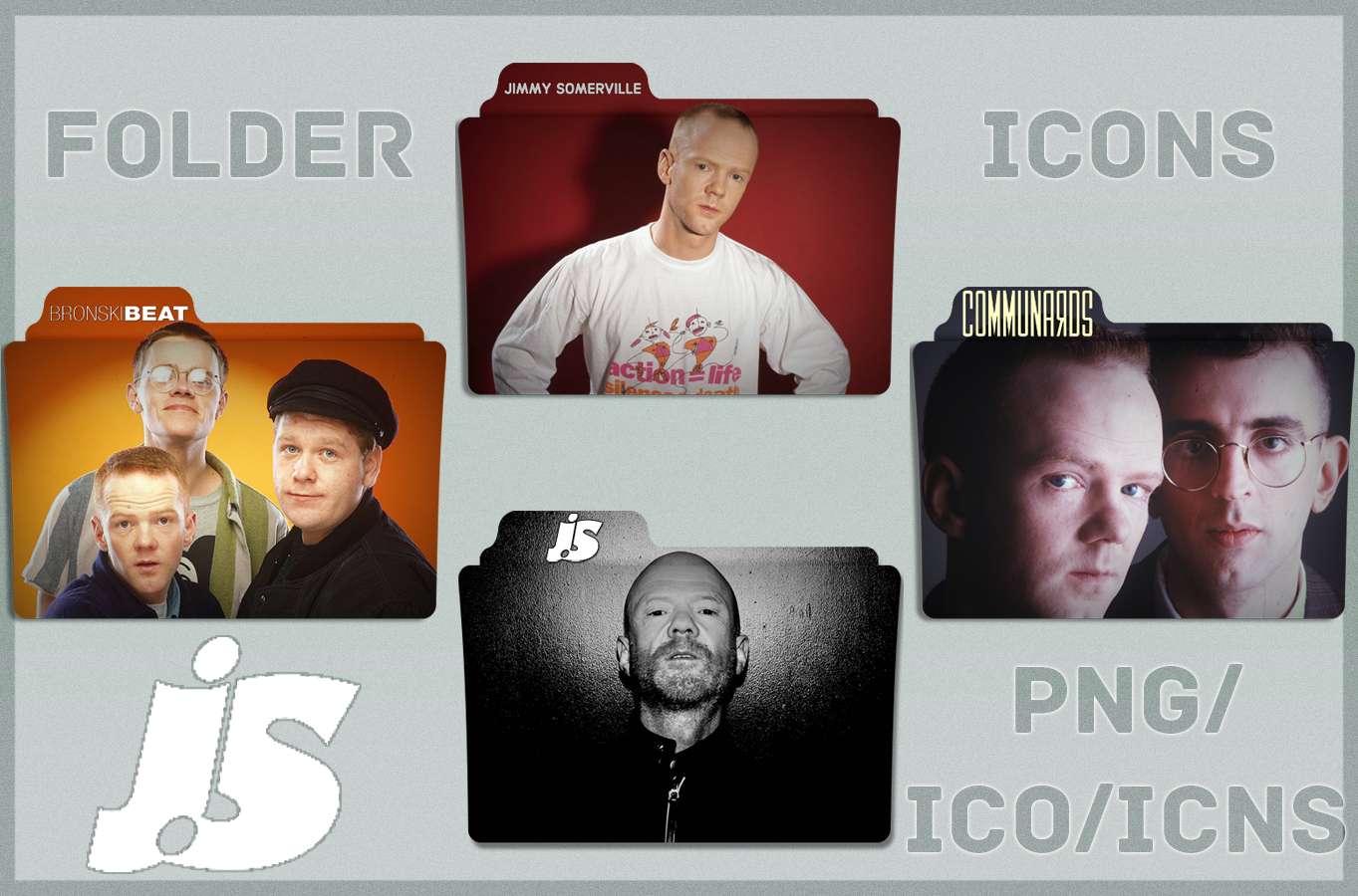 Jimmy Somerville Folder Icons pack by ChrisNeville32 on DeviantArt