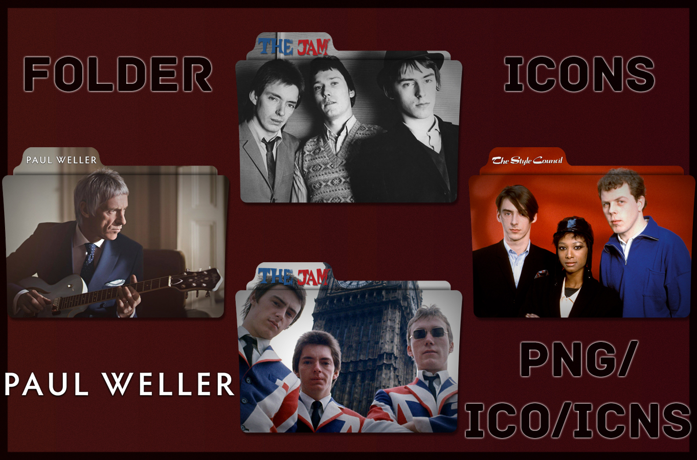 Paul Weller Folder Icons pack by ChrisNeville32 on DeviantArt