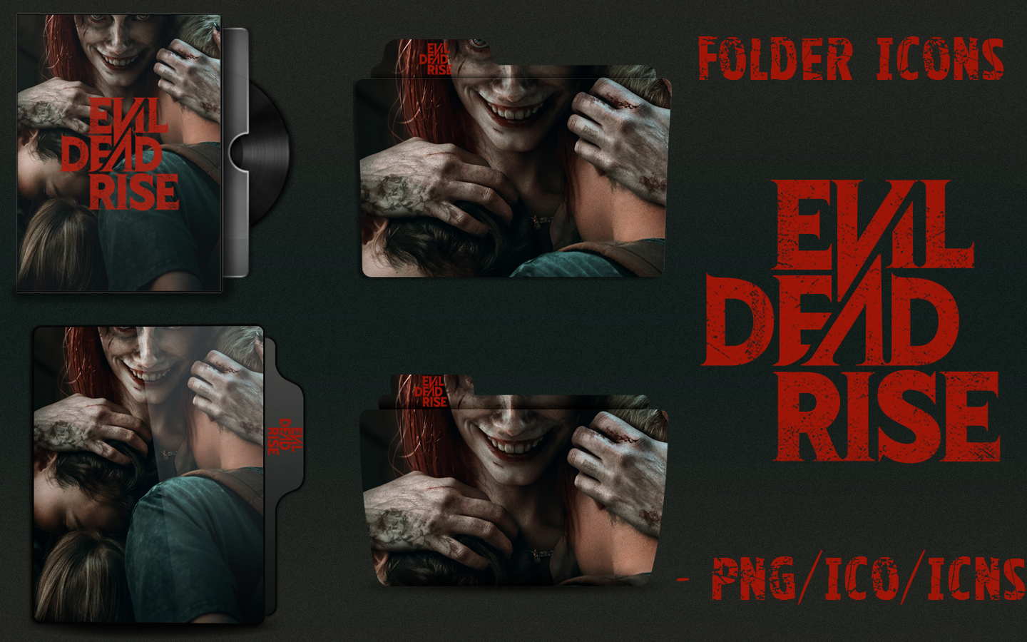 Evil Dead Rise (2023) Folder Icons pack by ChrisNeville32 on DeviantArt