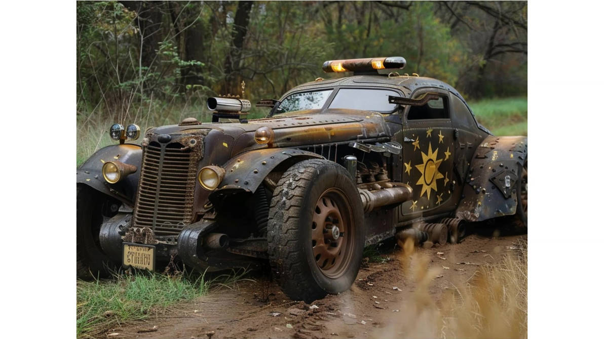 Steampunk Police Car Art Print by InternationalGirls on DeviantArt