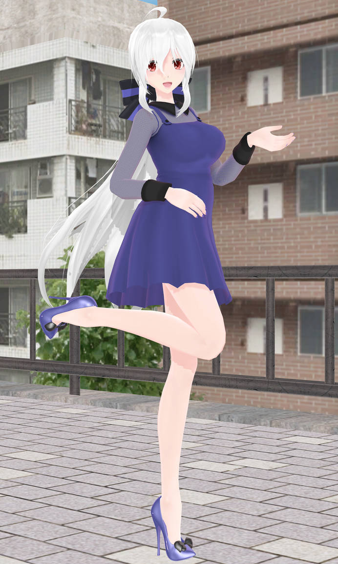 [MMD DL] TDA + WYKP Mesh Dress Haku by Mario-and-Sonic-Guy on DeviantArt