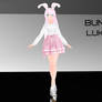 [MMD] Bunny Haku Dl by potato433 on DeviantArt