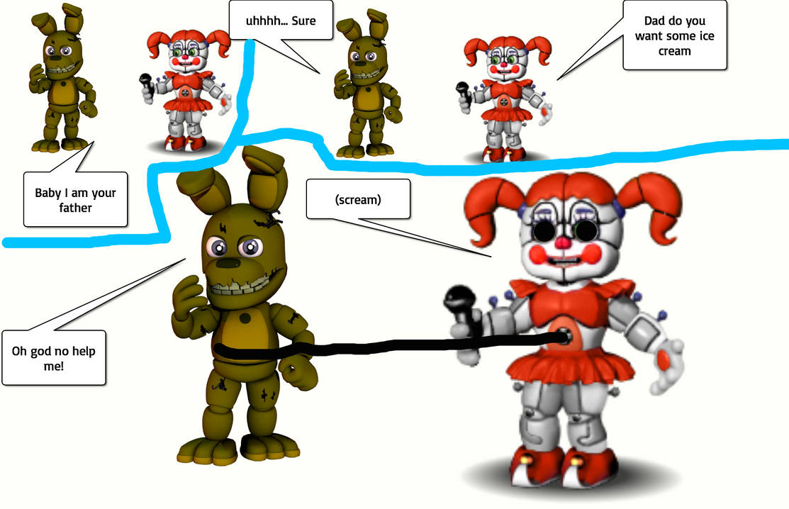 Springtrap Worst moment by ArtNinja1234l on DeviantArt