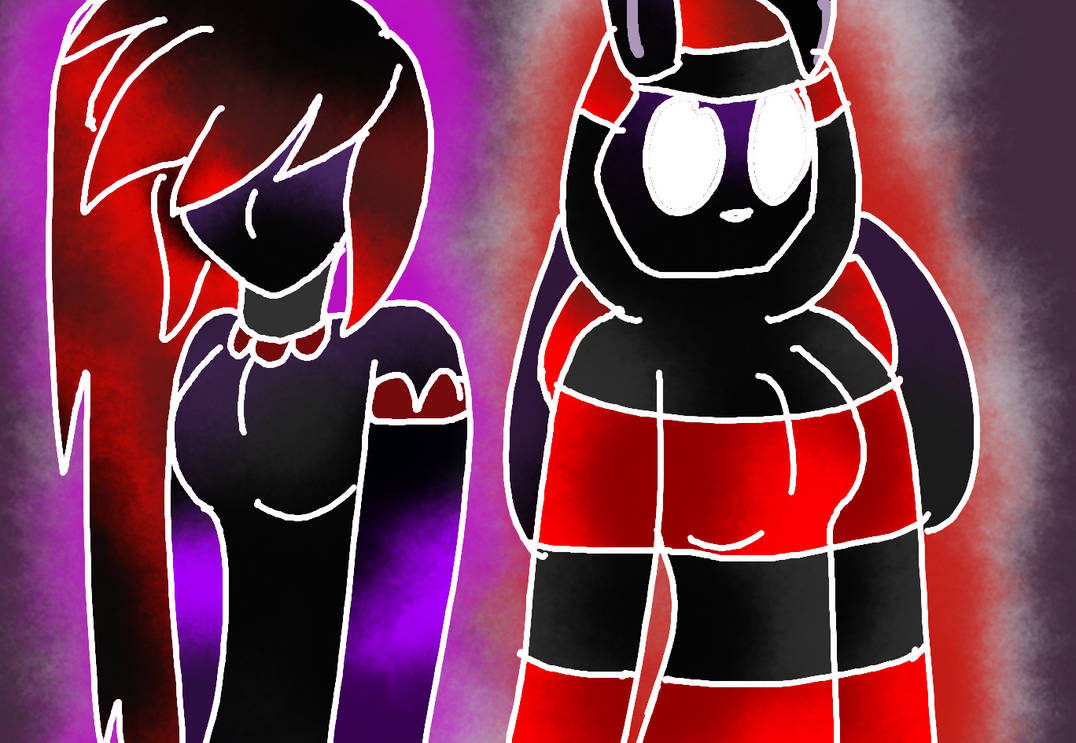 G: Raven with Aku-No by ArtisticMadiDel on DeviantArt
