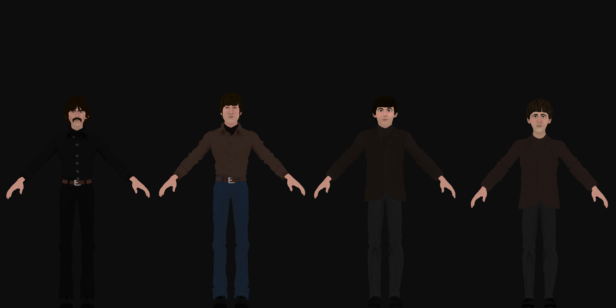 Rubber Soul Pack by ChrisNicholsArt on DeviantArt