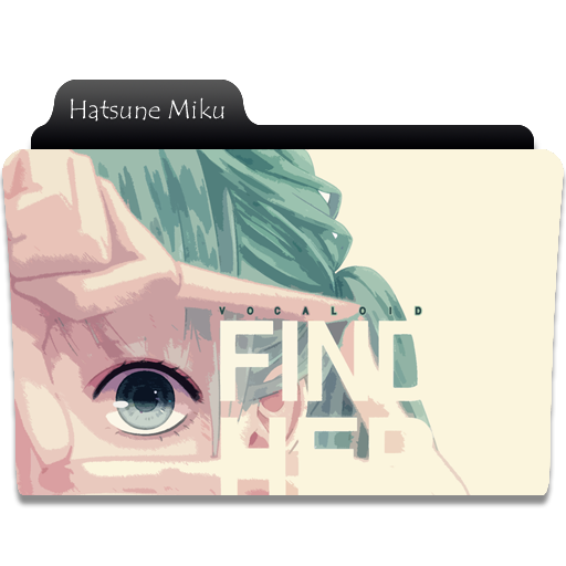 Hatsune Miku Folder Icon by NekoRoklyne on DeviantArt