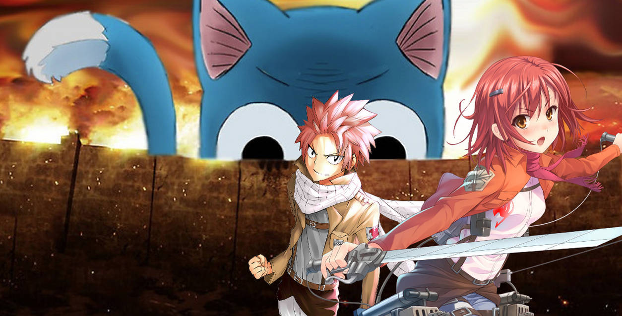 A Railgun in Fairy Tail: Attack on Happy by MystoganSeven on DeviantArt