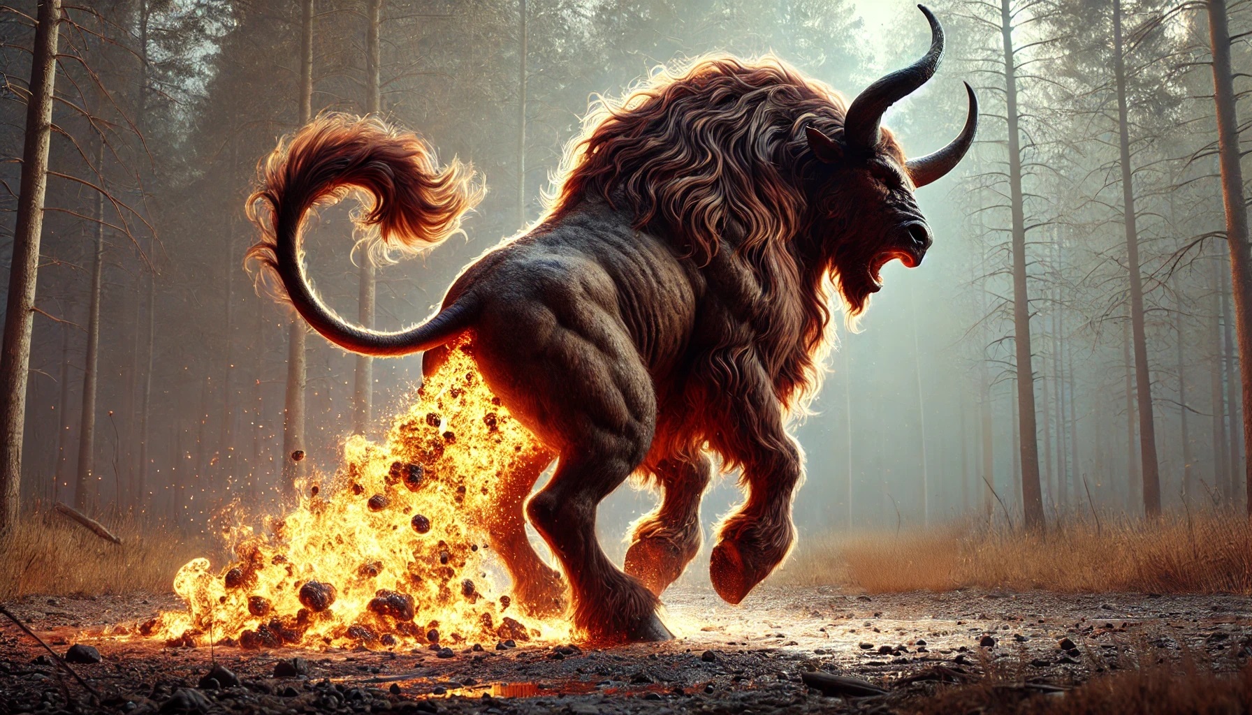 Bonnacon by okpwka on DeviantArt