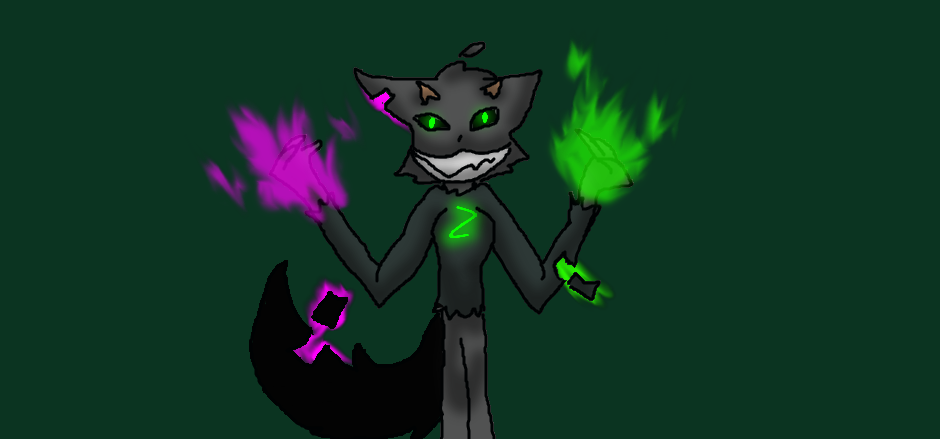 Glitch Demon (Commission) by NinjaoftheEclipse on DeviantArt