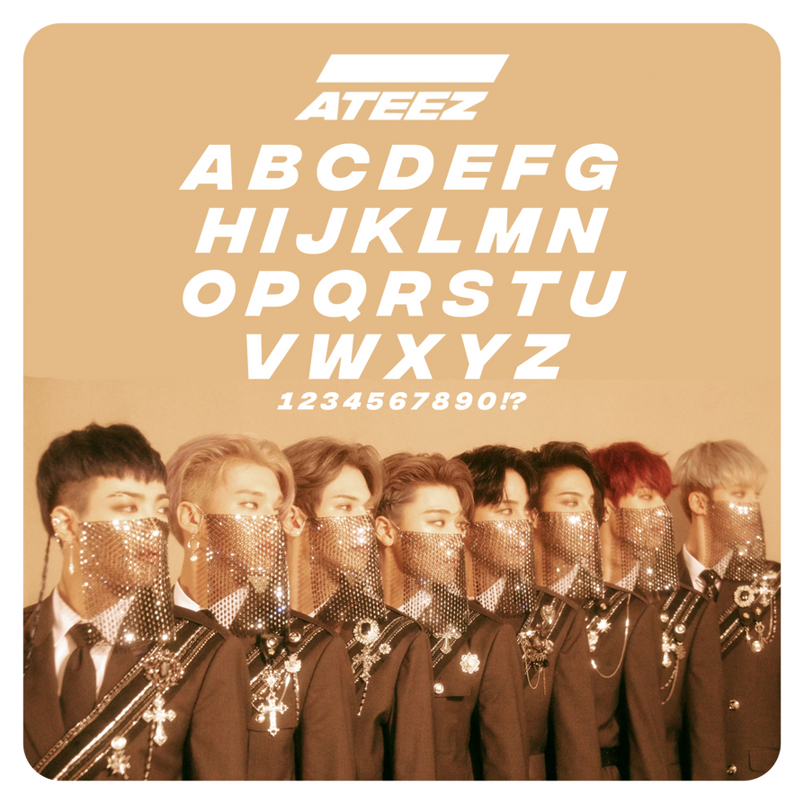 Ateez Logo Font By Euph0r1c On Deviantart