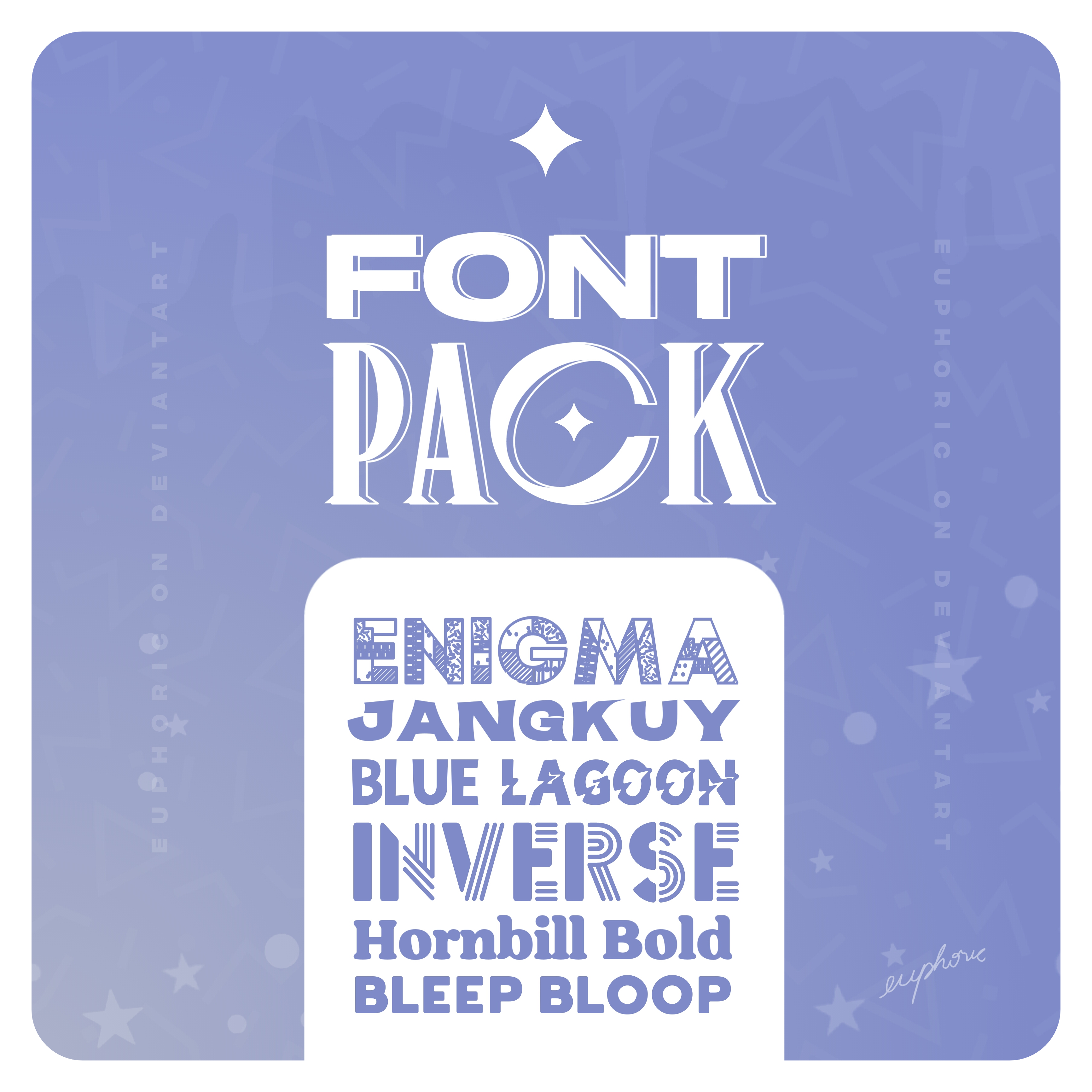 FONT PACK: SEVEN by EUPH0R1C on DeviantArt