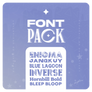 FONT PACK! NO. 14 by EUPH0R1C on DeviantArt