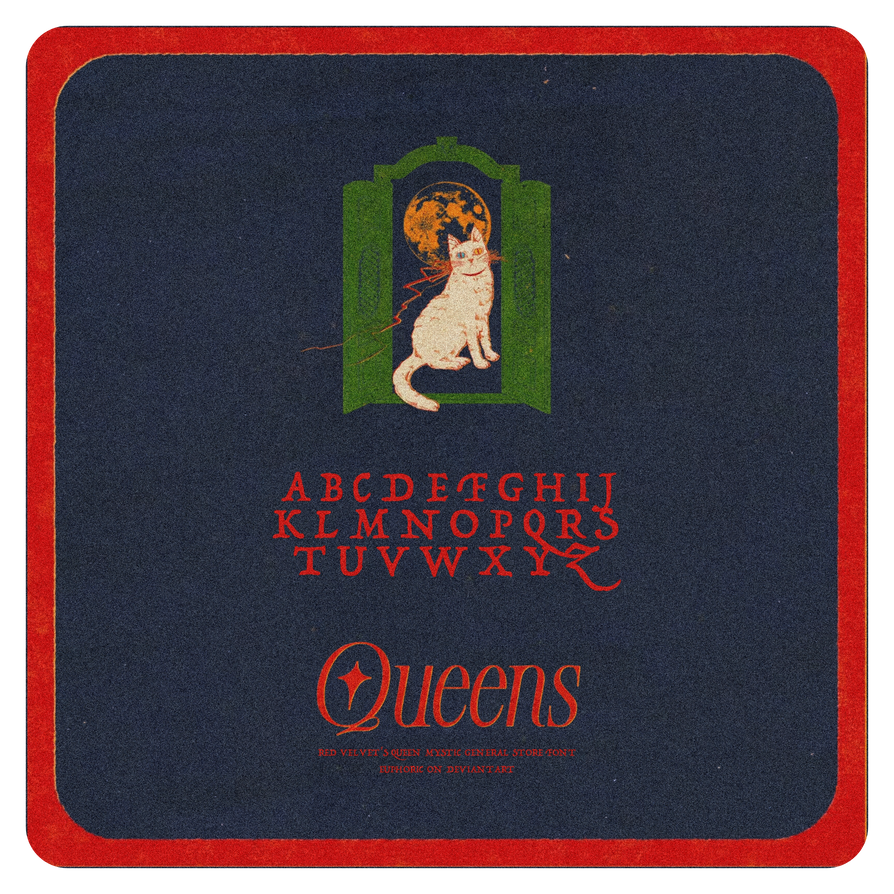 RED VELVET 'QUEENS MYSTIC GENERAL STORE' FONT by EUPH0R1C on DeviantArt