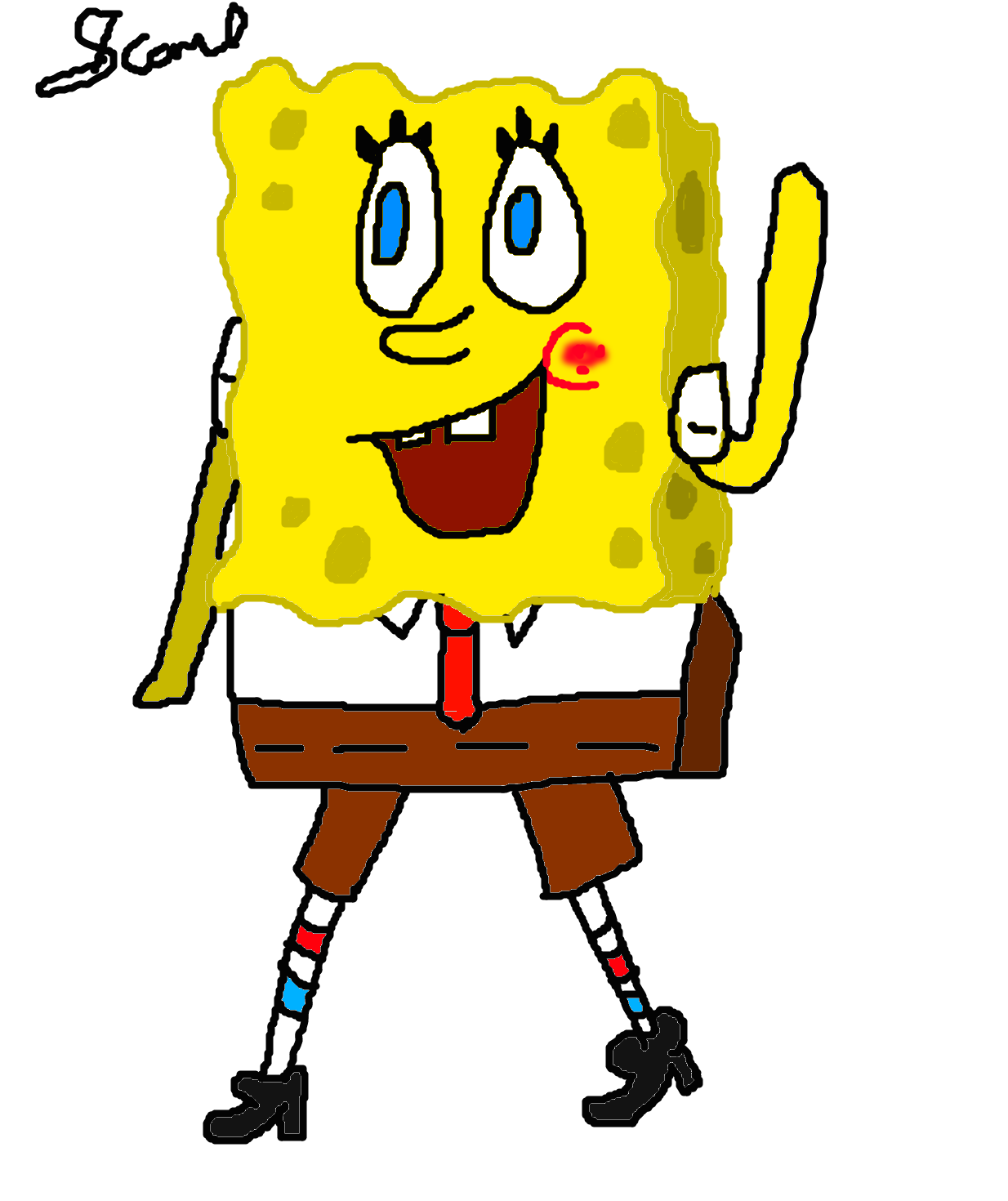 Spongbob by Chanike900 on DeviantArt
