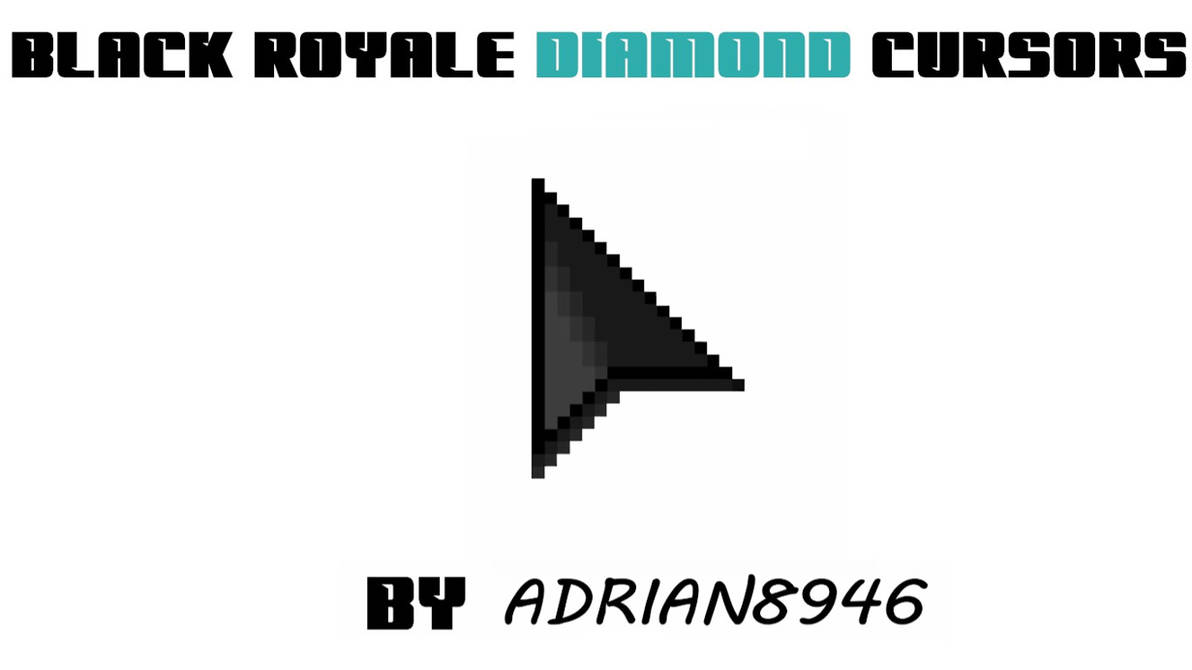 Black Royale Diamond Cursors by ADRIAN8946 on DeviantArt