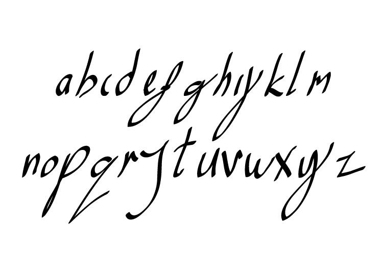 My Handwriting by MyFox on DeviantArt