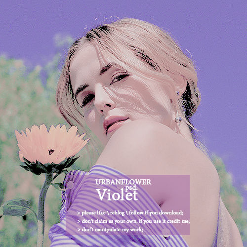 PSD Violet Urban Flower Graphic by UrbanFlowerGraphic on DeviantArt