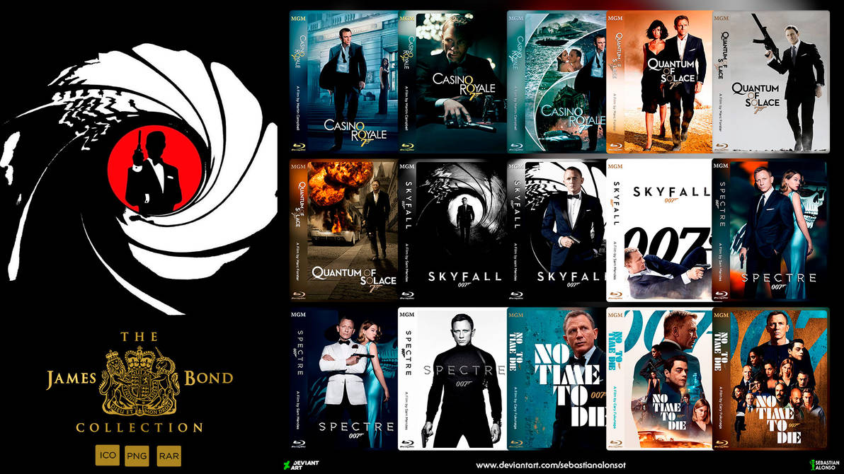 James Bond Collection (2006-2021) Daniel Craig by sebastianalonsot on ...