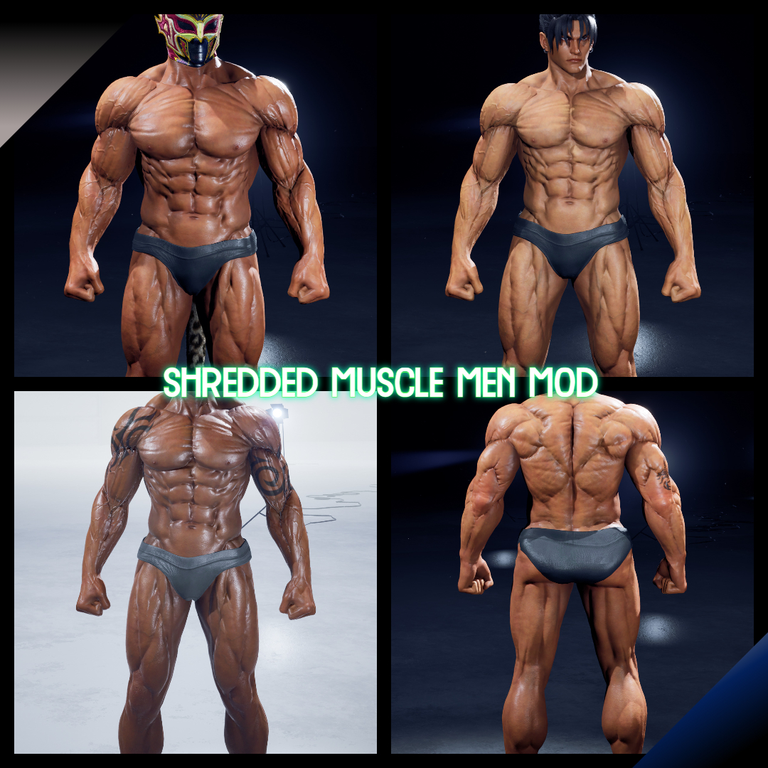 Tekken 8 - Shredded Muscle Men Mod by NgTDat on DeviantArt
