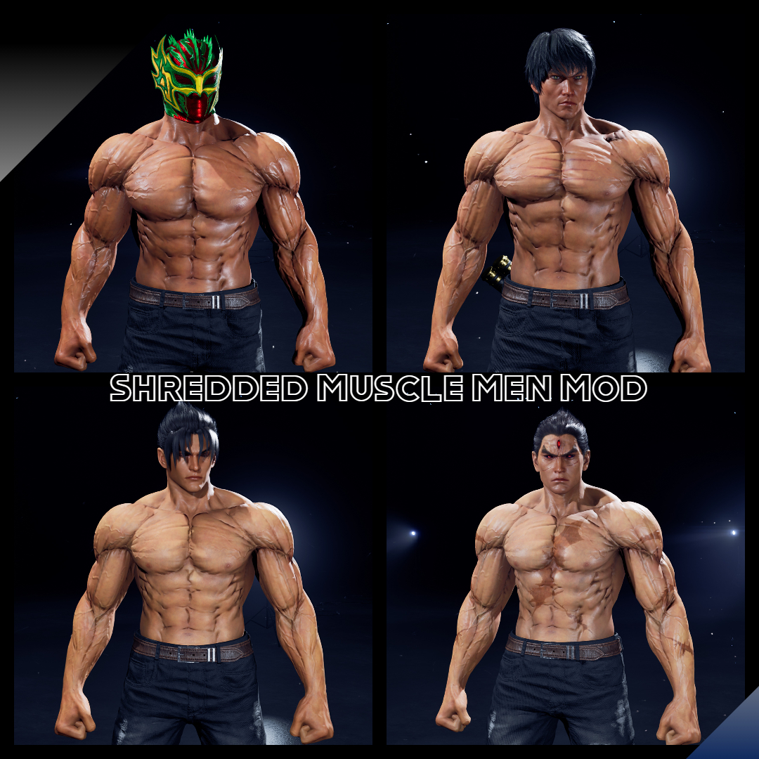 Tekken 8 - Shredded Muscle Men Mod by NgTDat on DeviantArt
