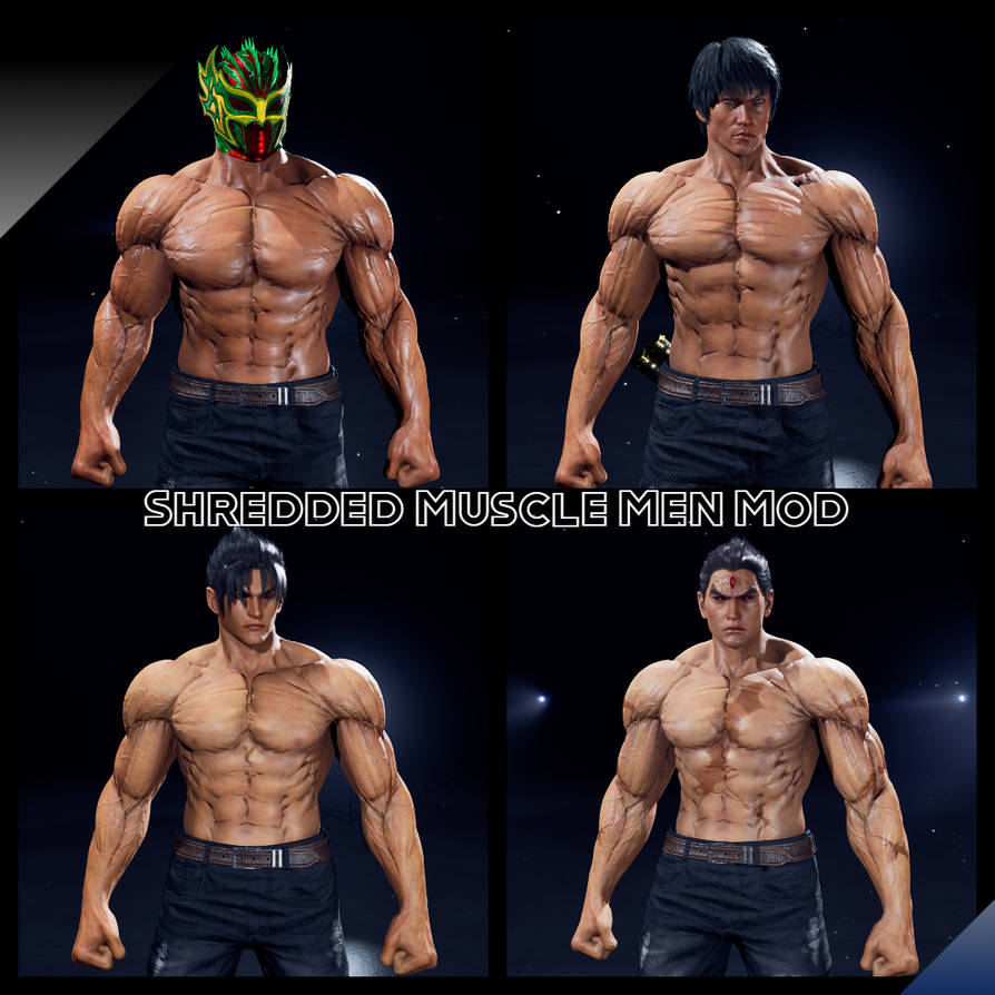 Tekken 8 - Shredded Muscle Men Mod by NgTDat on DeviantArt