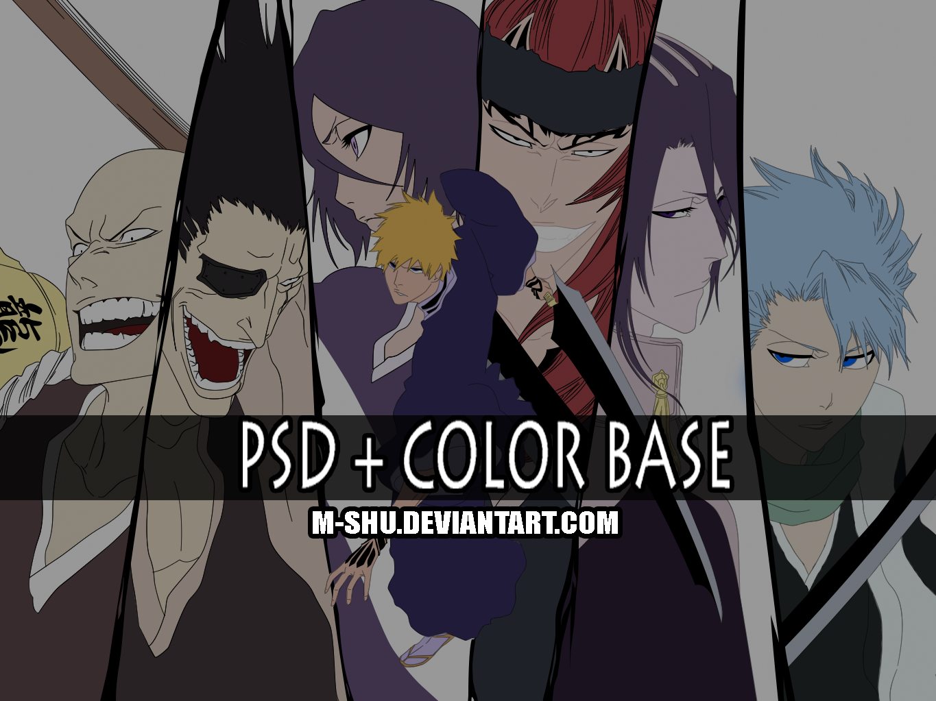 Bleach Psd Colorbase By M-shu by M-Shu on DeviantArt