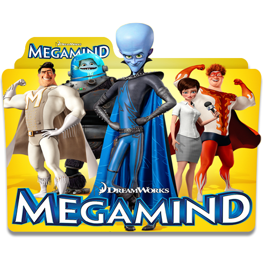 Megamind 2010 Folder Icon by ans0sama on DeviantArt