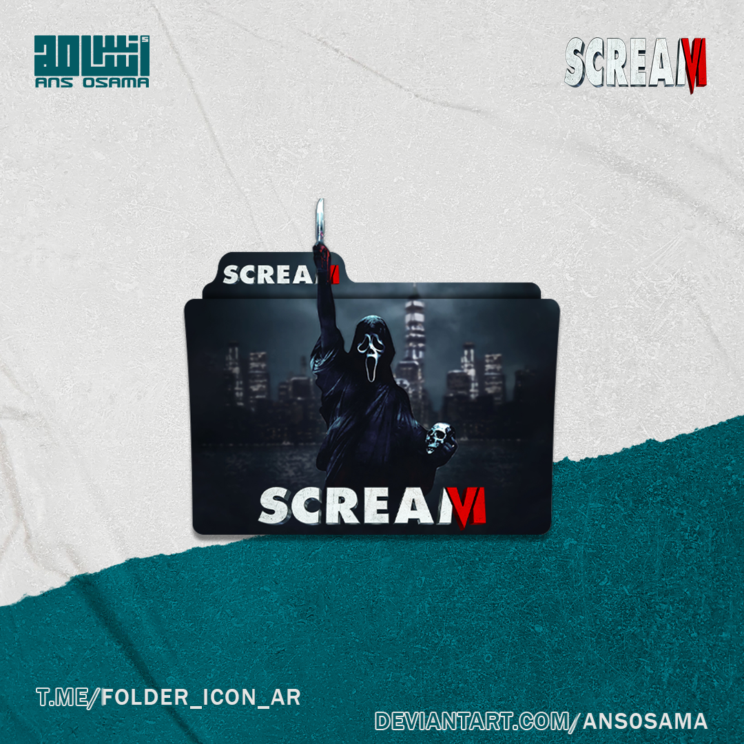 Scream VI 2023 V2 Folder Icon by ans0sama on DeviantArt