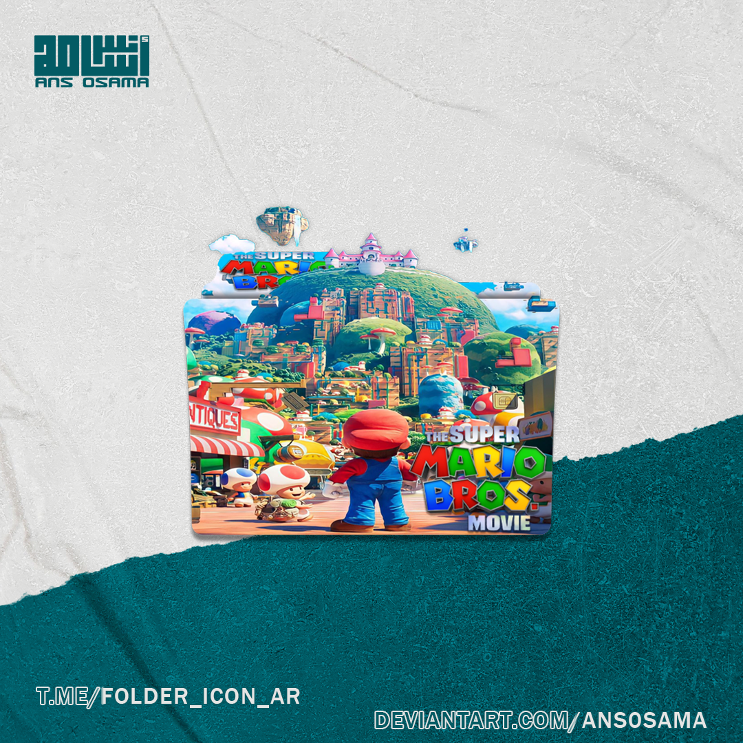 The Super Mario Bros Movie 2023 V3 Folder Icon by ans0sama on DeviantArt