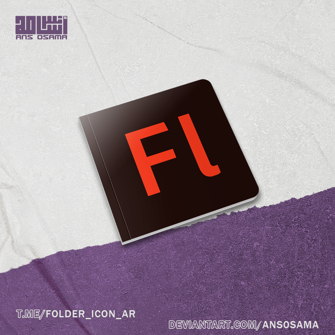 Adobe Flash Professional Folder Icon By Ans0sama On Deviantart