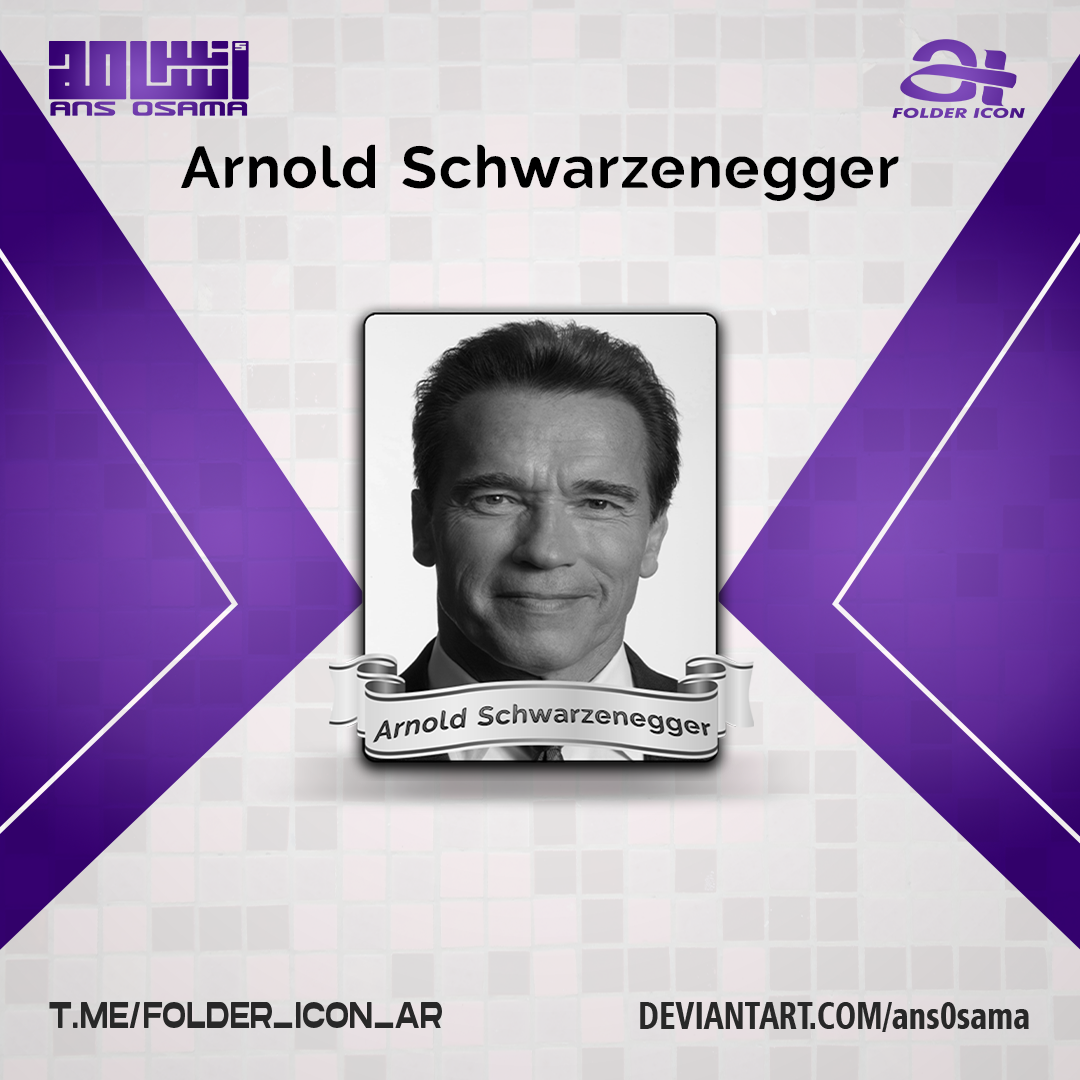 Arnold Schwarzenegger Folder Icon by ans0sama on DeviantArt