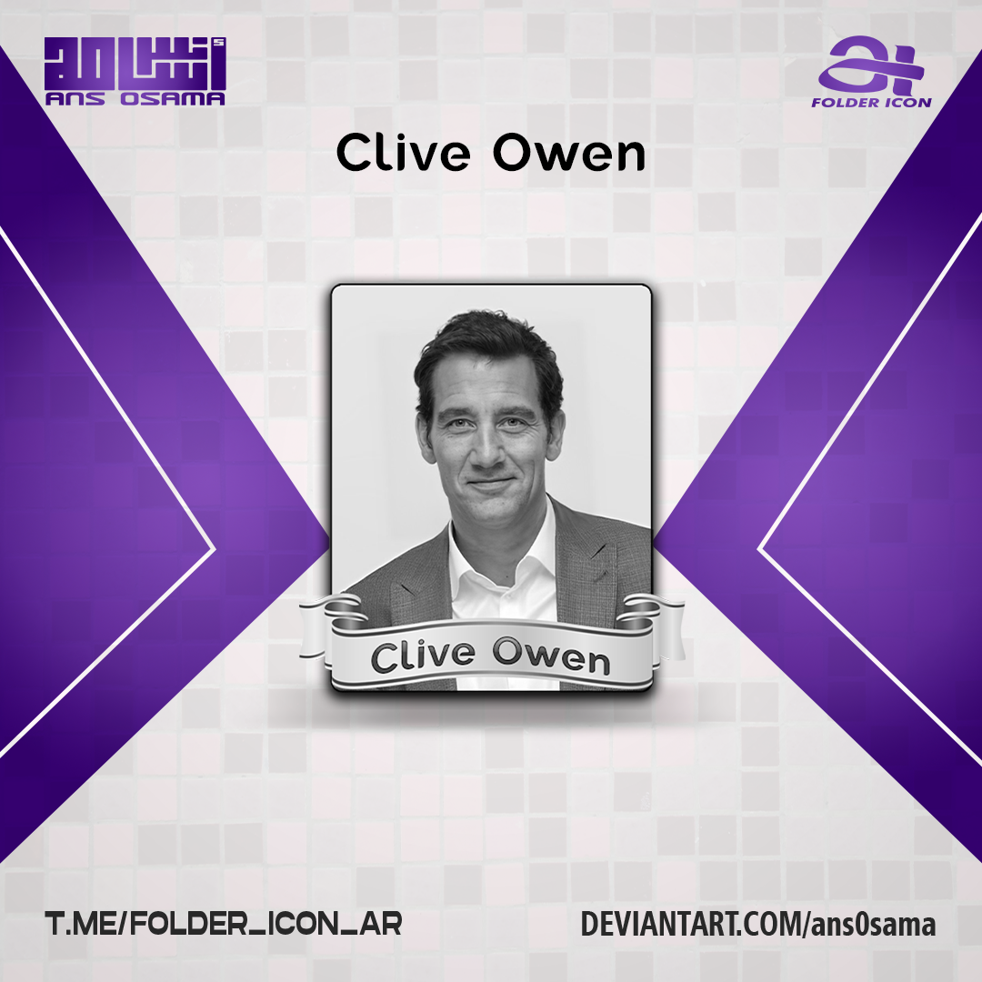 Clive Owen Folder Icon by ans0sama on DeviantArt