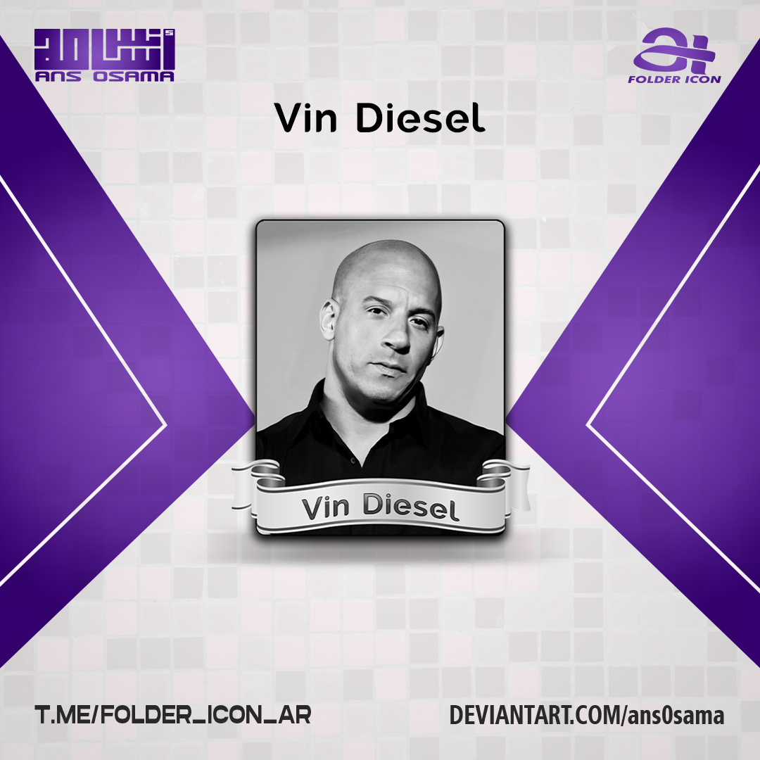 Vin Diesel Folder Icon by ans0sama on DeviantArt