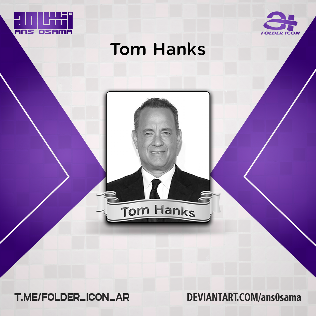 Tom Hanks Folder Icon by ans0sama on DeviantArt