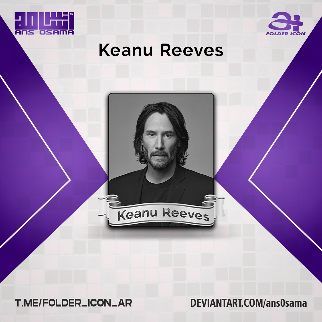 Keanu Reeves Folder Icon by ans0sama on DeviantArt